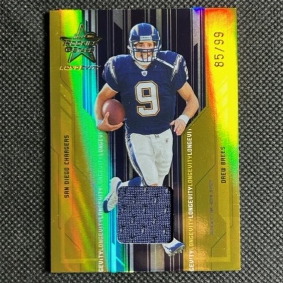 Donruss | Toys | 205 Leaf Rookies Stars Longevity Parallel Holofoil 99 ...